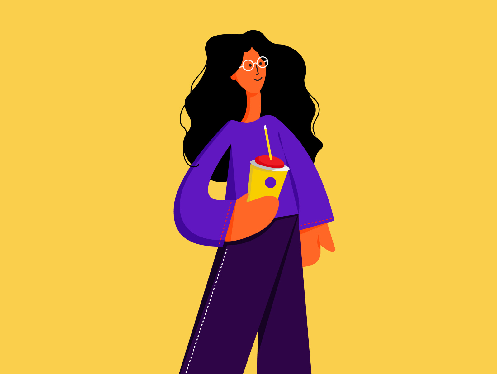 Flat illustration by Ahadul Hasan on Dribbble