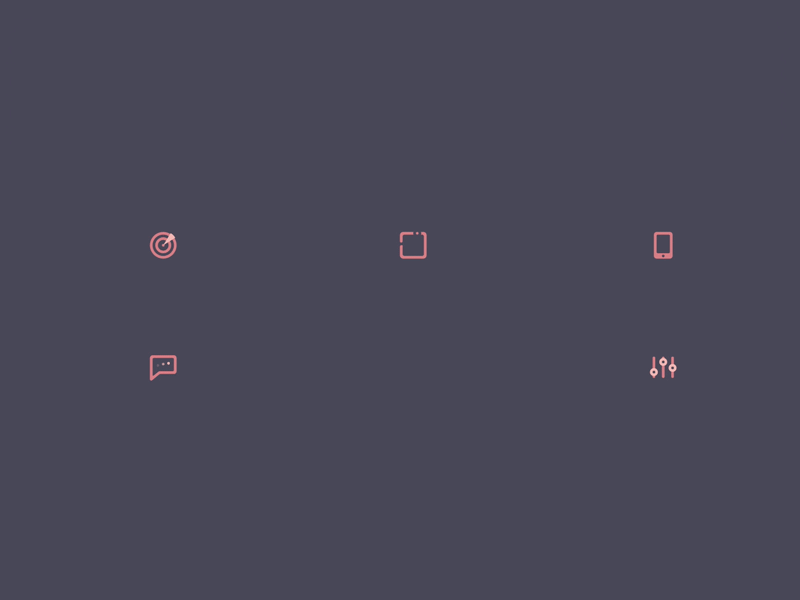animated 32x32px icons in css by Ryan Kelly on Dribbble