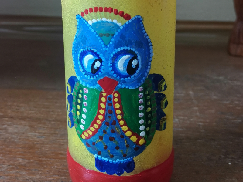 A fancy owl by Varsha Rustagi on Dribbble