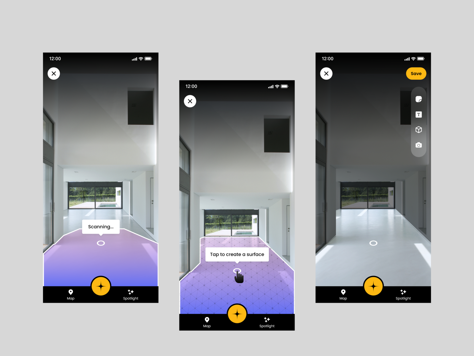 Create a surface process application UI by Jenish Borad on Dribbble