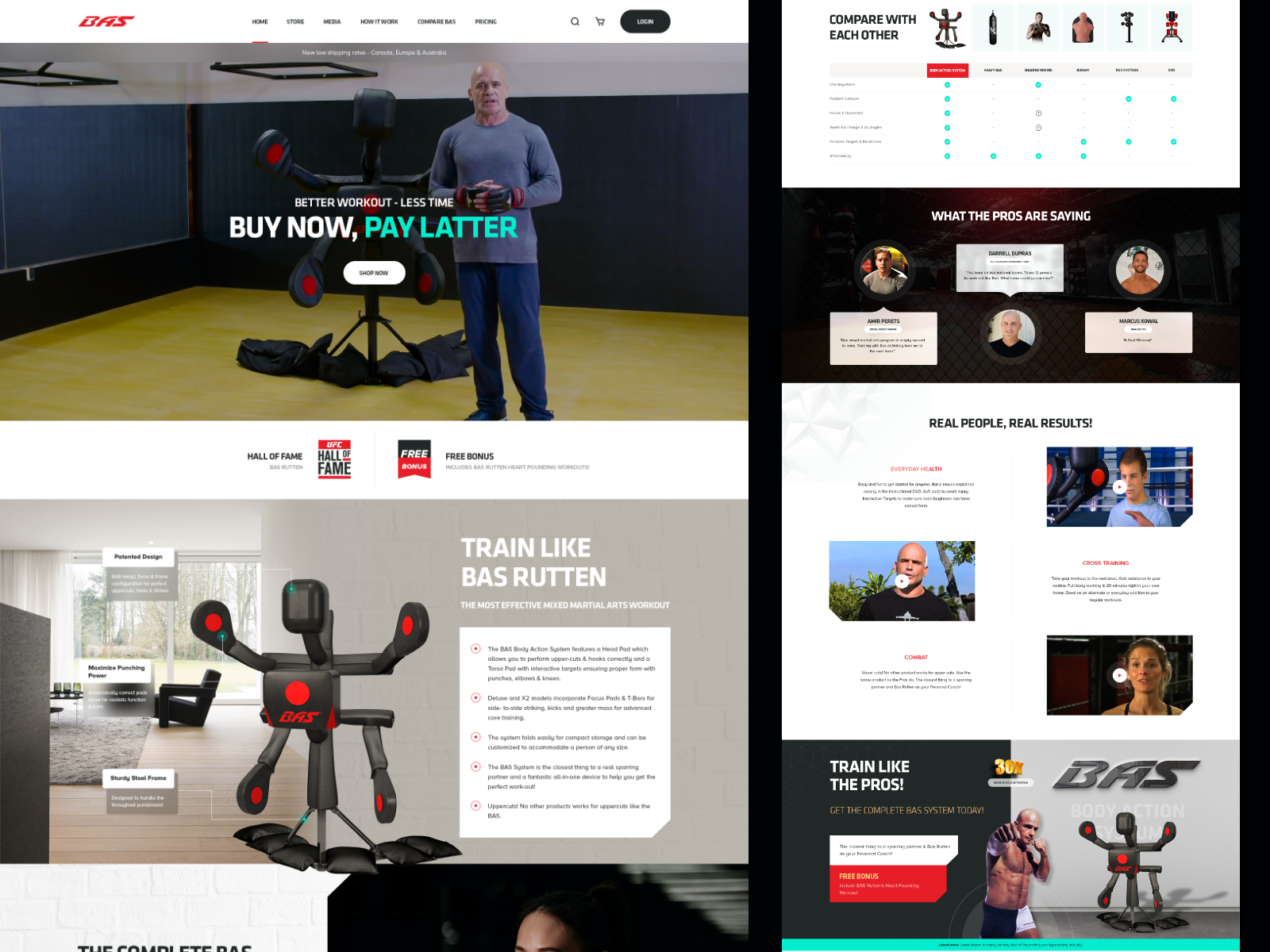 BAS-website redesign by Jit Paghadar on Dribbble