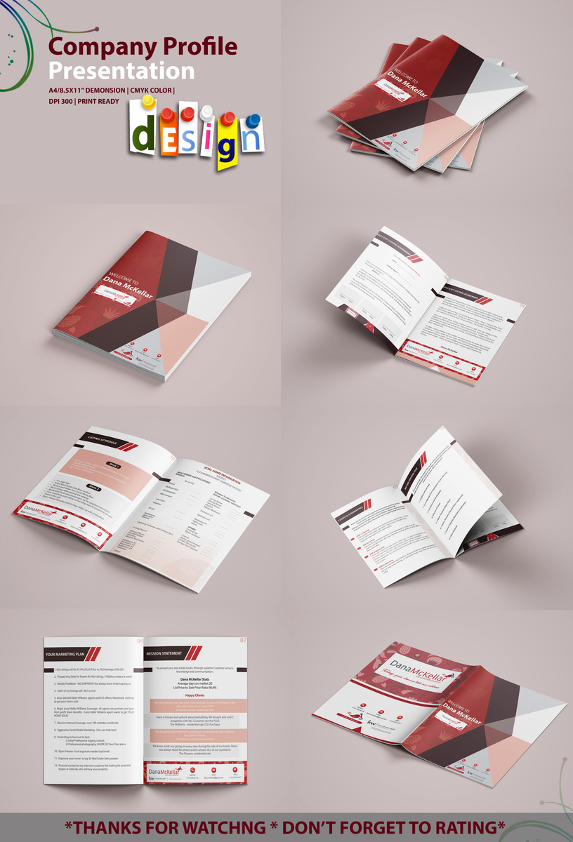 Marketing Presentation Profile Design by Mohibbullah Khandakar on Dribbble