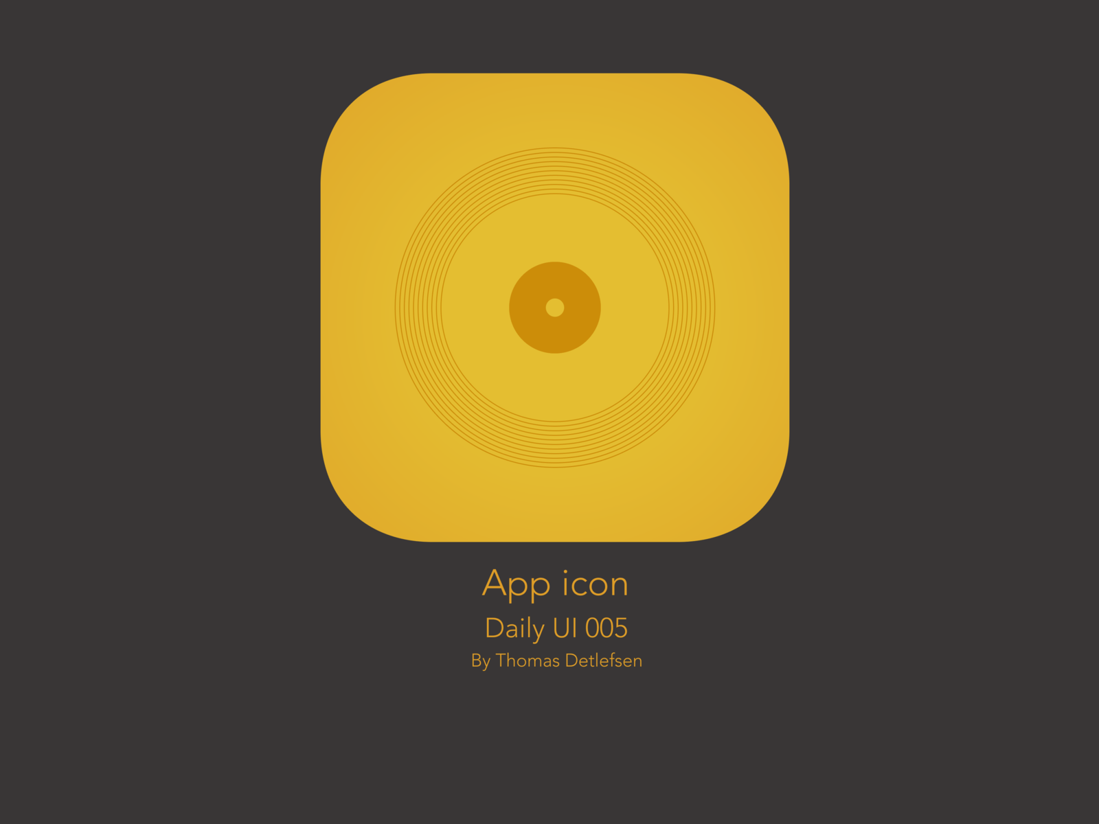 App icon Daily UI 005 by Thomas Detlefsen on Dribbble