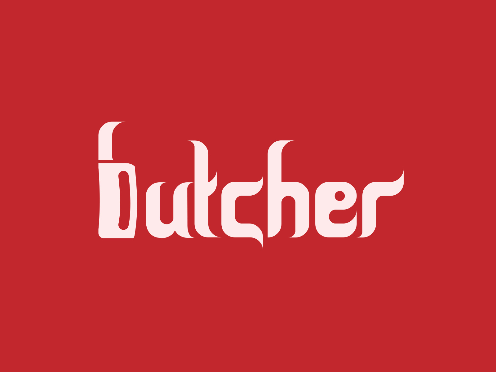 Butcher Logo by Munna Ahmed on Dribbble