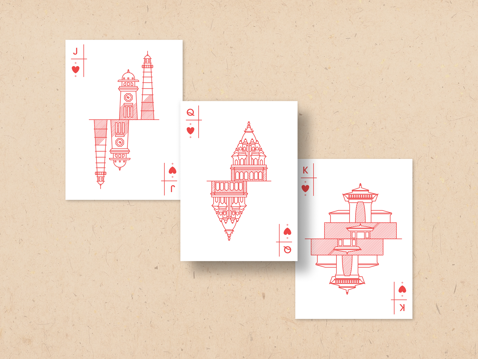 Playing Cards - Nepal by Sagar Shahi on Dribbble