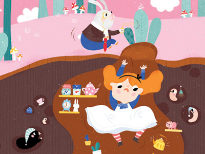 Down the rabbit hole by Maria Neradova on Dribbble