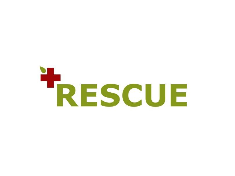 "RESCUE" - logo design by Dijana Simić on Dribbble