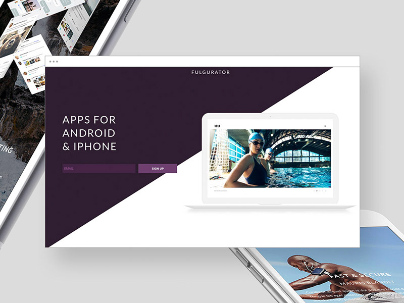 Fulgurator Template by Artbees on Dribbble