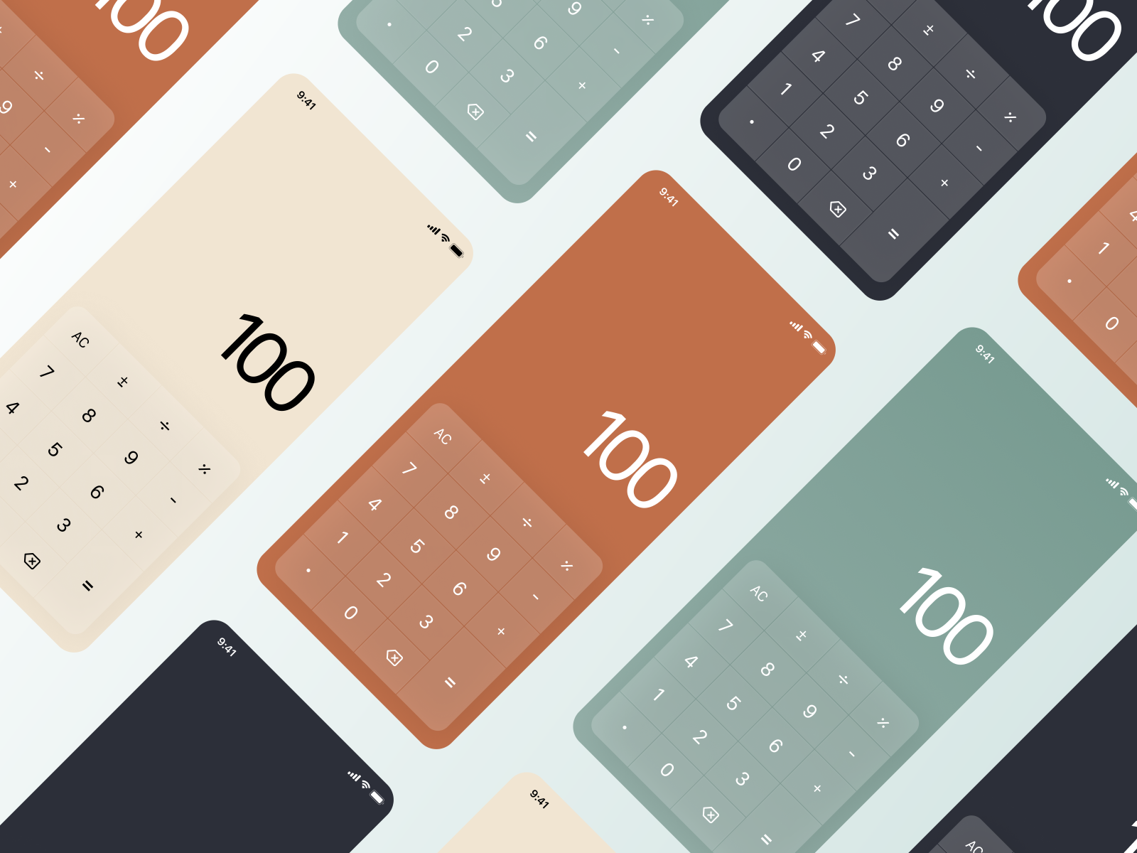 Calculator Concept by Fernanda Salerno on Dribbble