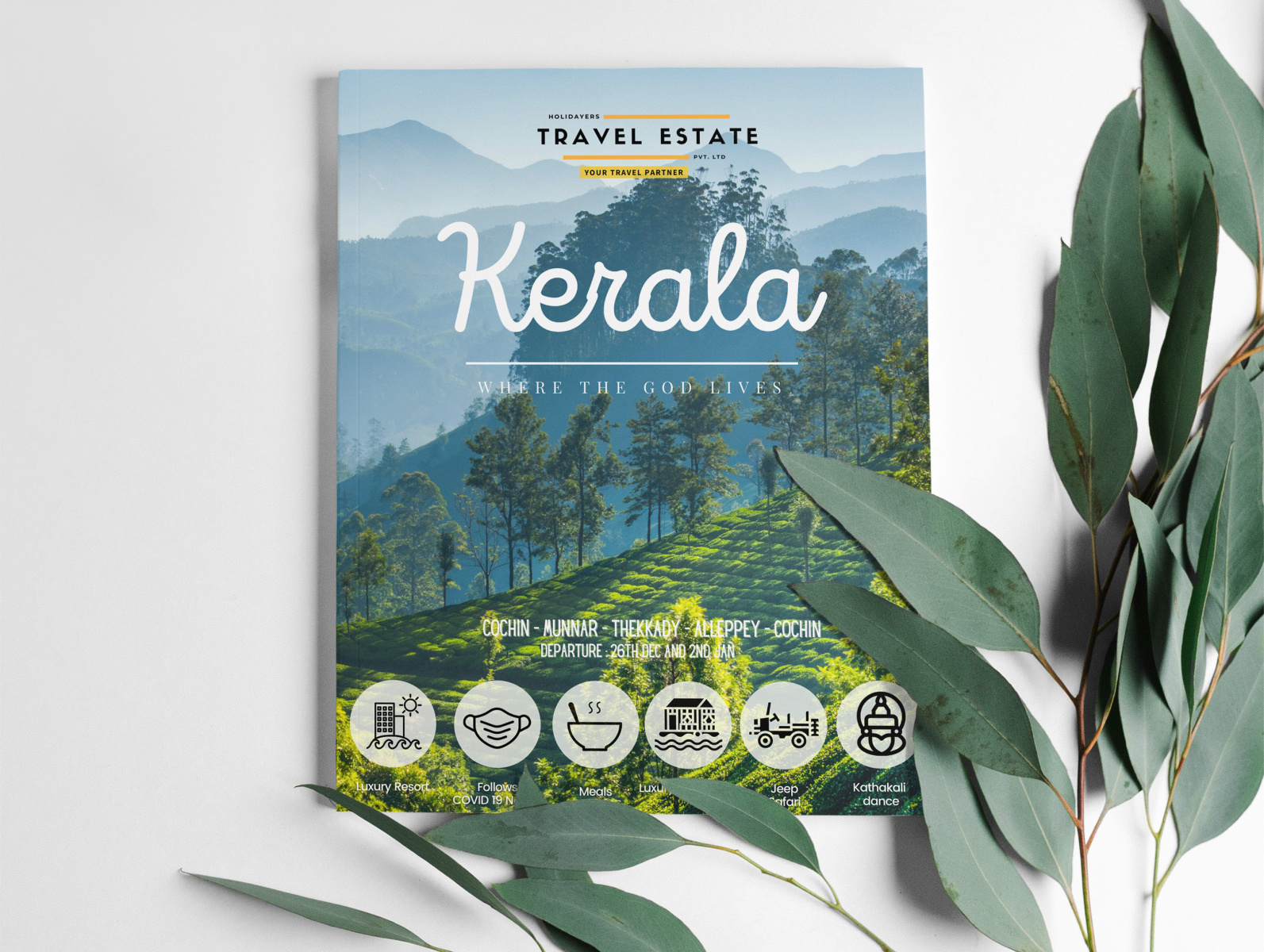 Travel Magazine Design for a Travel Agency by Vijay Panwar on Dribbble