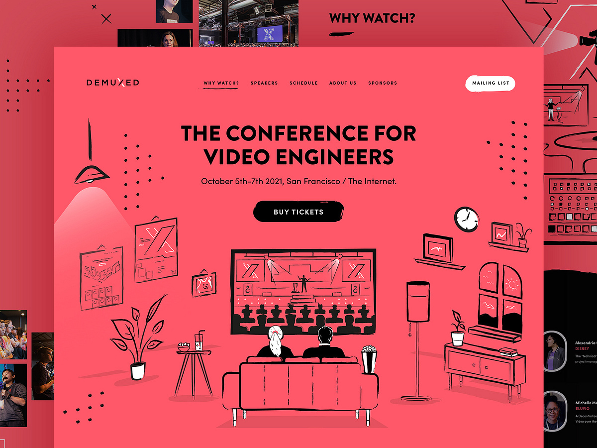 Browse thousands of Conference images for design inspiration | Dribbble