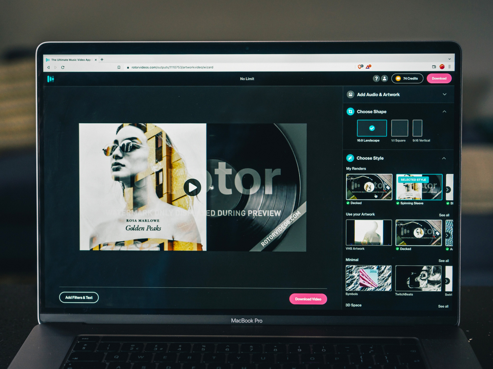 Make Animated Artwork Videos with Rotor by Melissa Keizer on Dribbble
