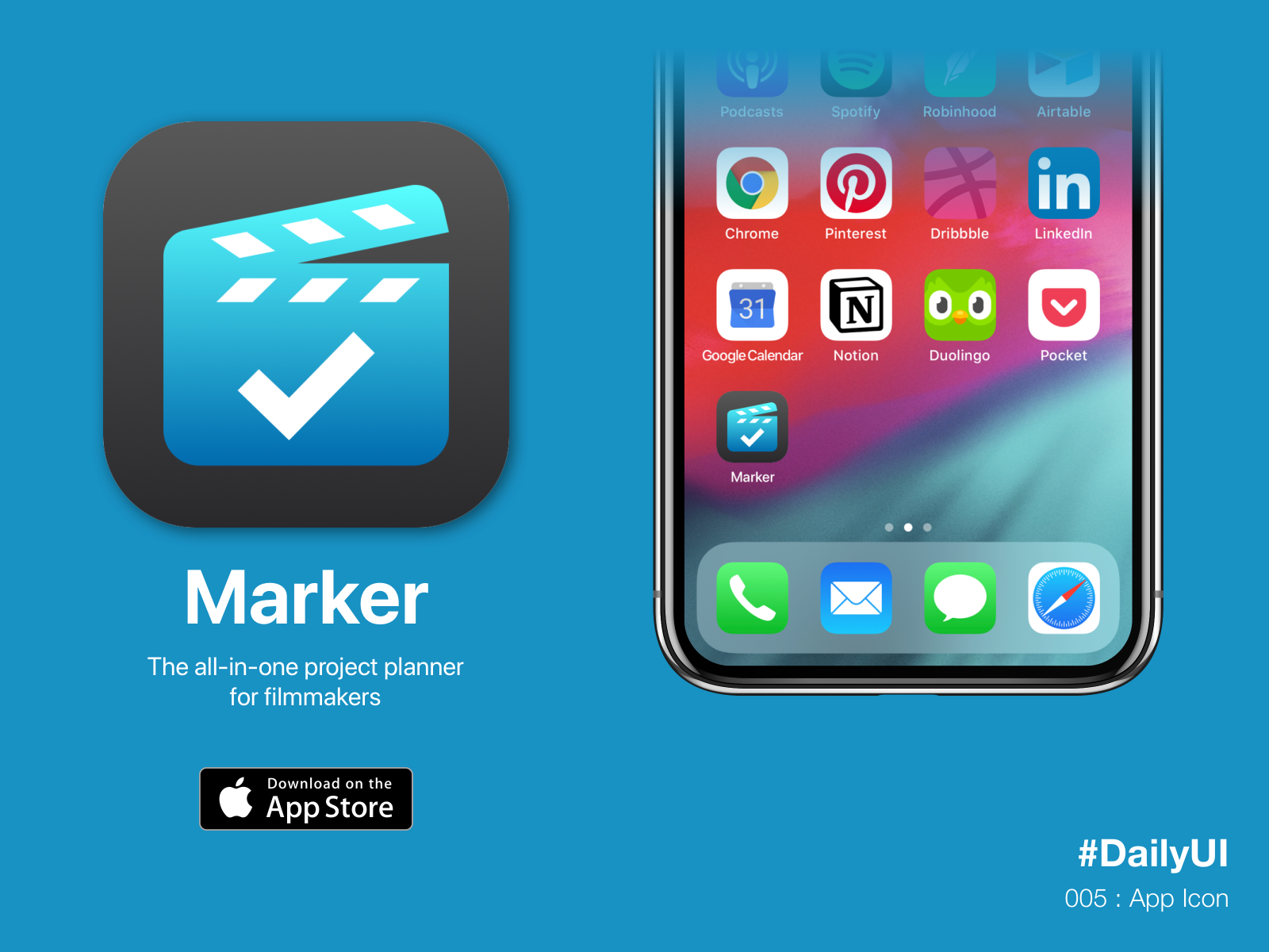 Marker / iOS App by Daniel Bui on Dribbble