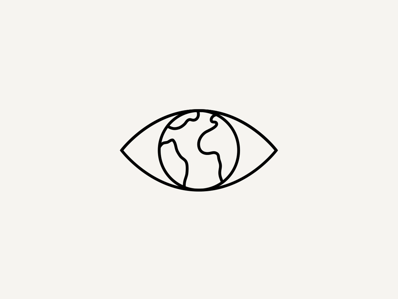 World Eye by Anna Rising on Dribbble