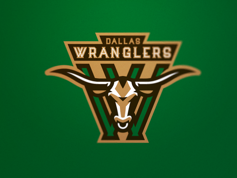 Dallas Wranglers by Fraser Davidson on Dribbble