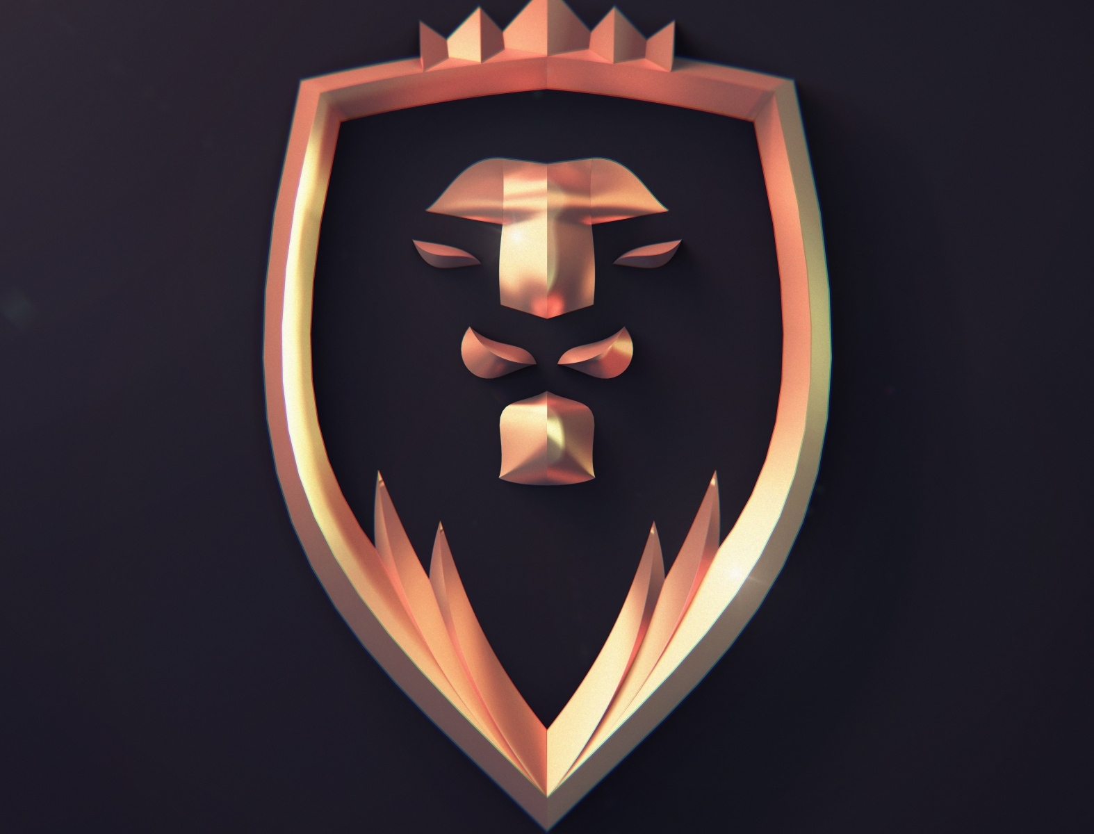 3D Lion Logo by Fraser Davidson on Dribbble