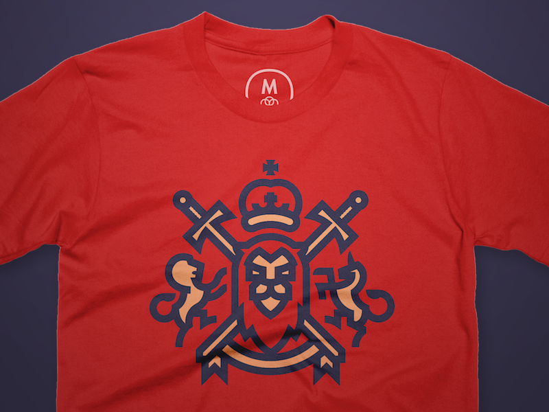 Dieu Et Mon Droit on Cotton Bureau by Fraser Davidson on Dribbble