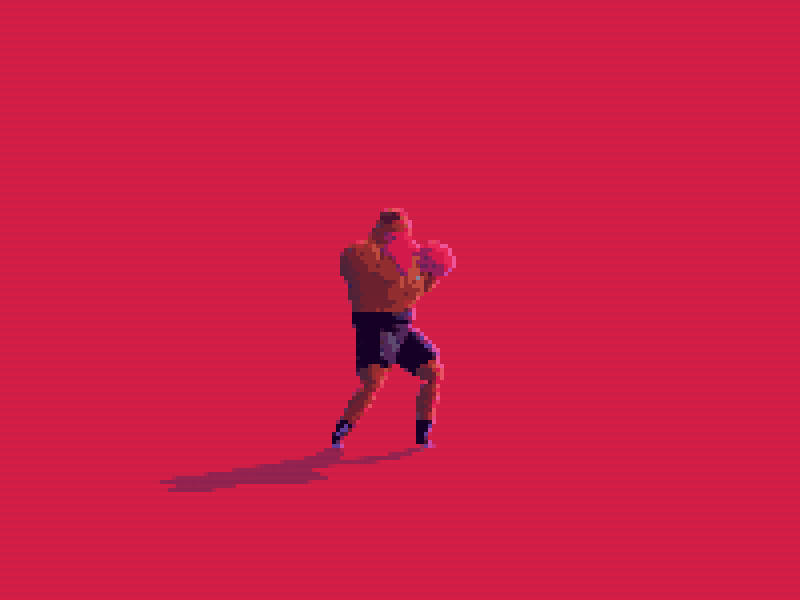 Boxer 8-Bit by Fraser Davidson on Dribbble