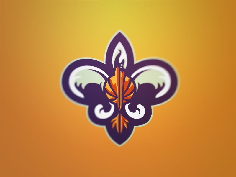 Saints Logo Purple Wallpaper