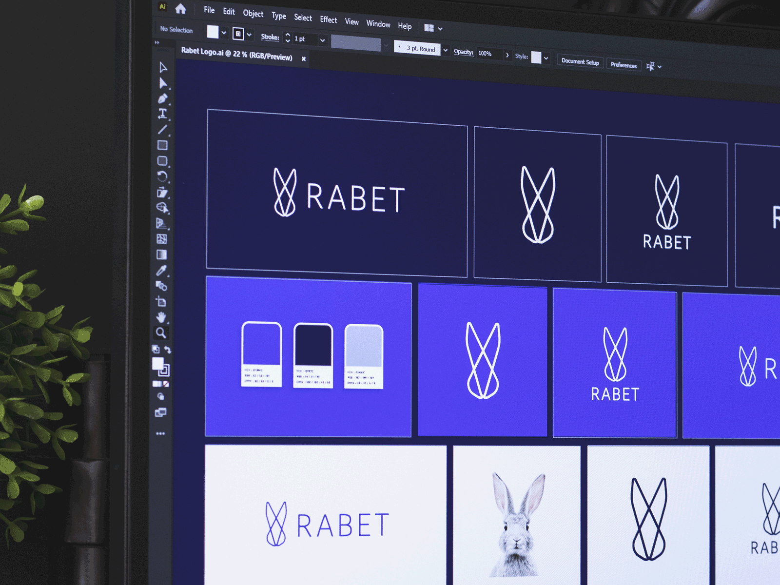 RABET™ branding by Reza Moradi for Ace Design Agency on Dribbble