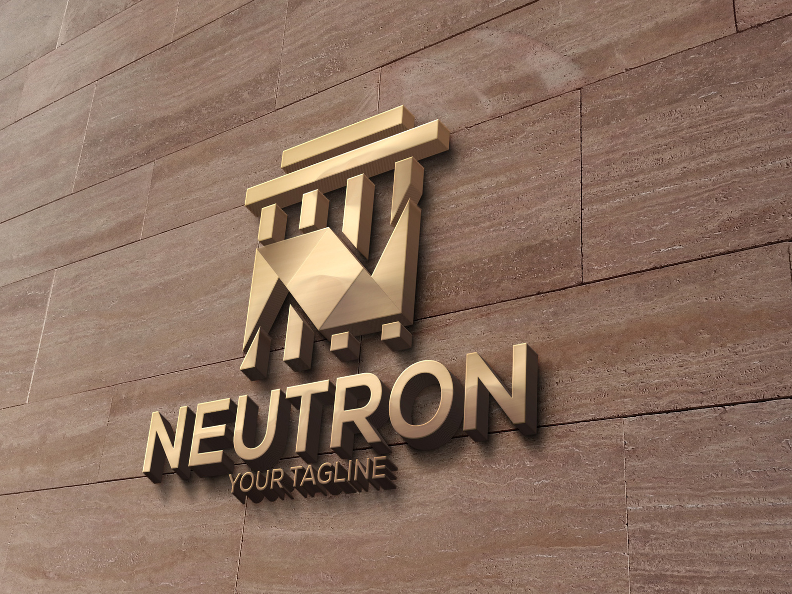 Neutron logo design by Mainul Islam on Dribbble