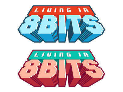 Living in 8 Bits - color exploration by Bob Cassella on Dribbble