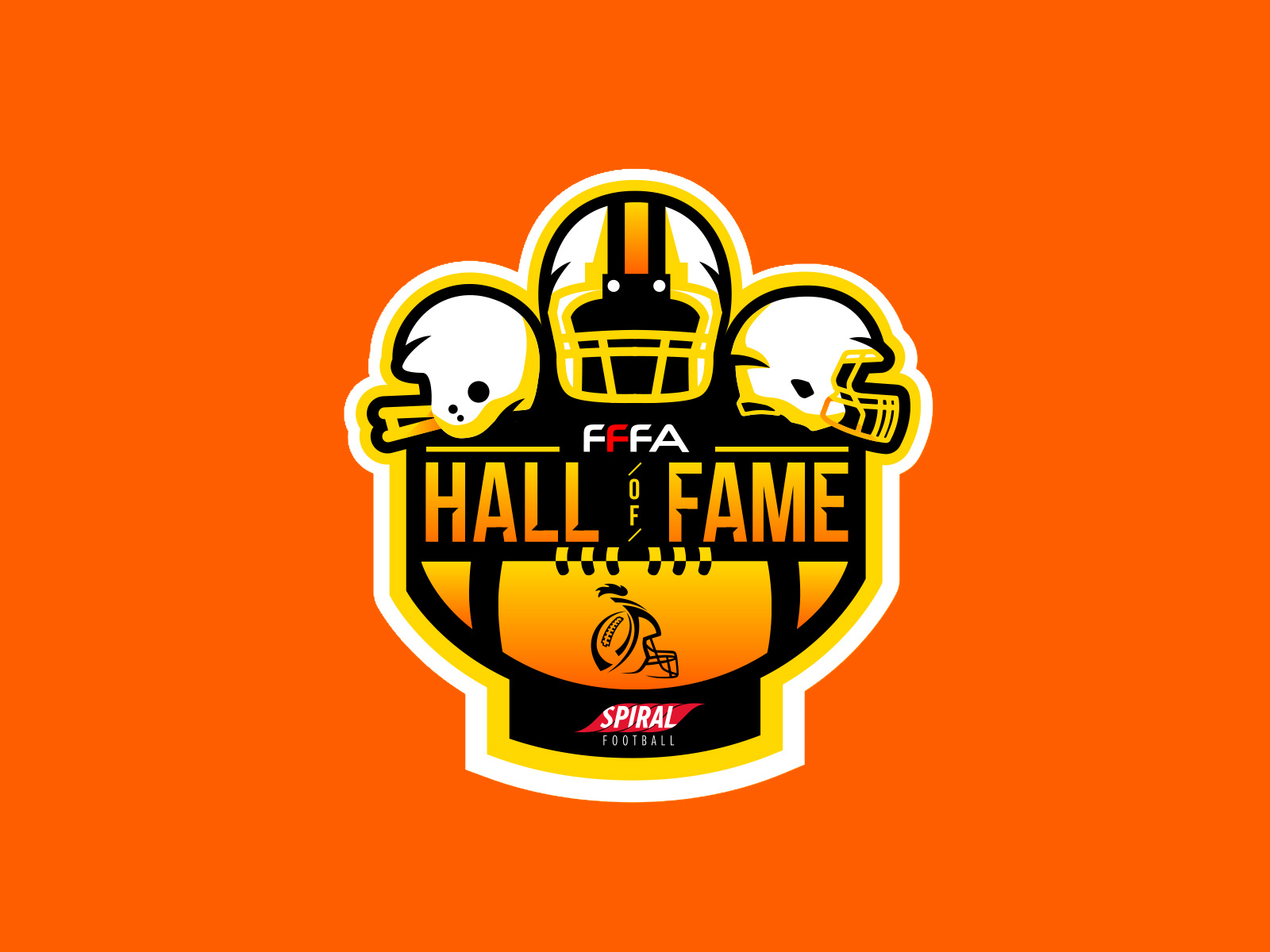 "FFFA Hall of Fame" | Logotype by Spartan Creation on Dribbble