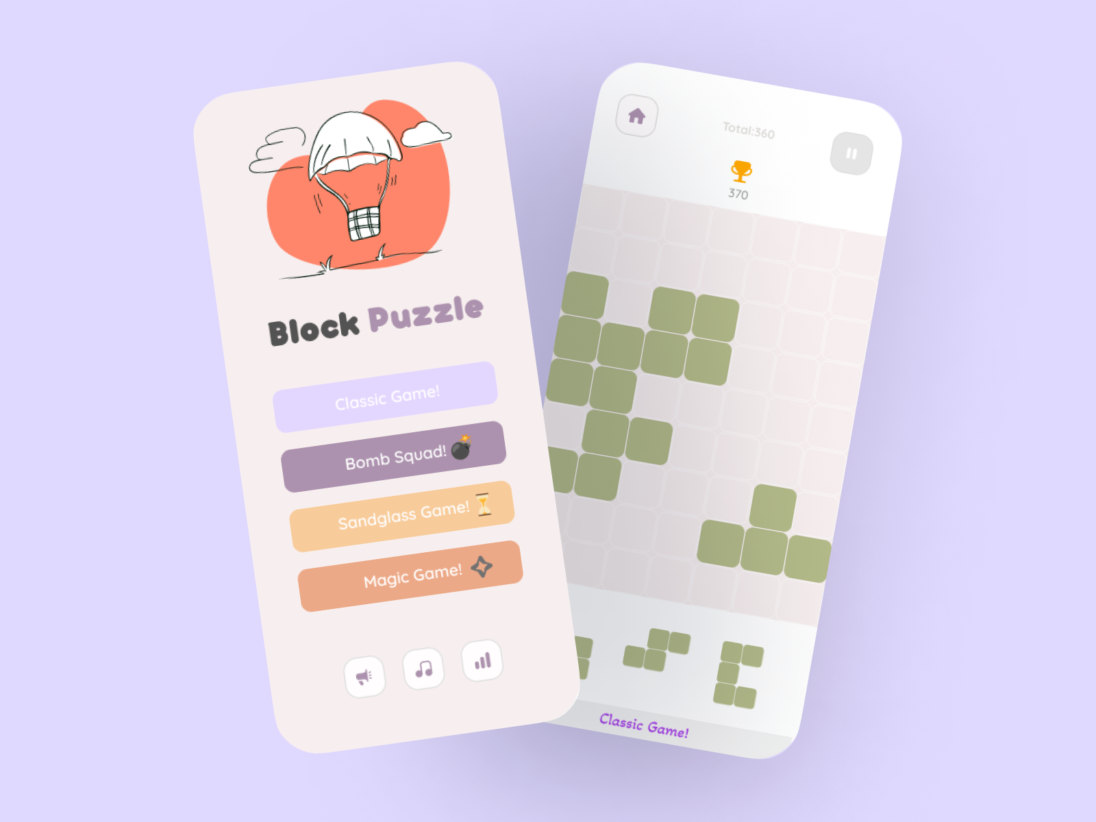 Puzzle block game by Ariyan pakdaman on Dribbble