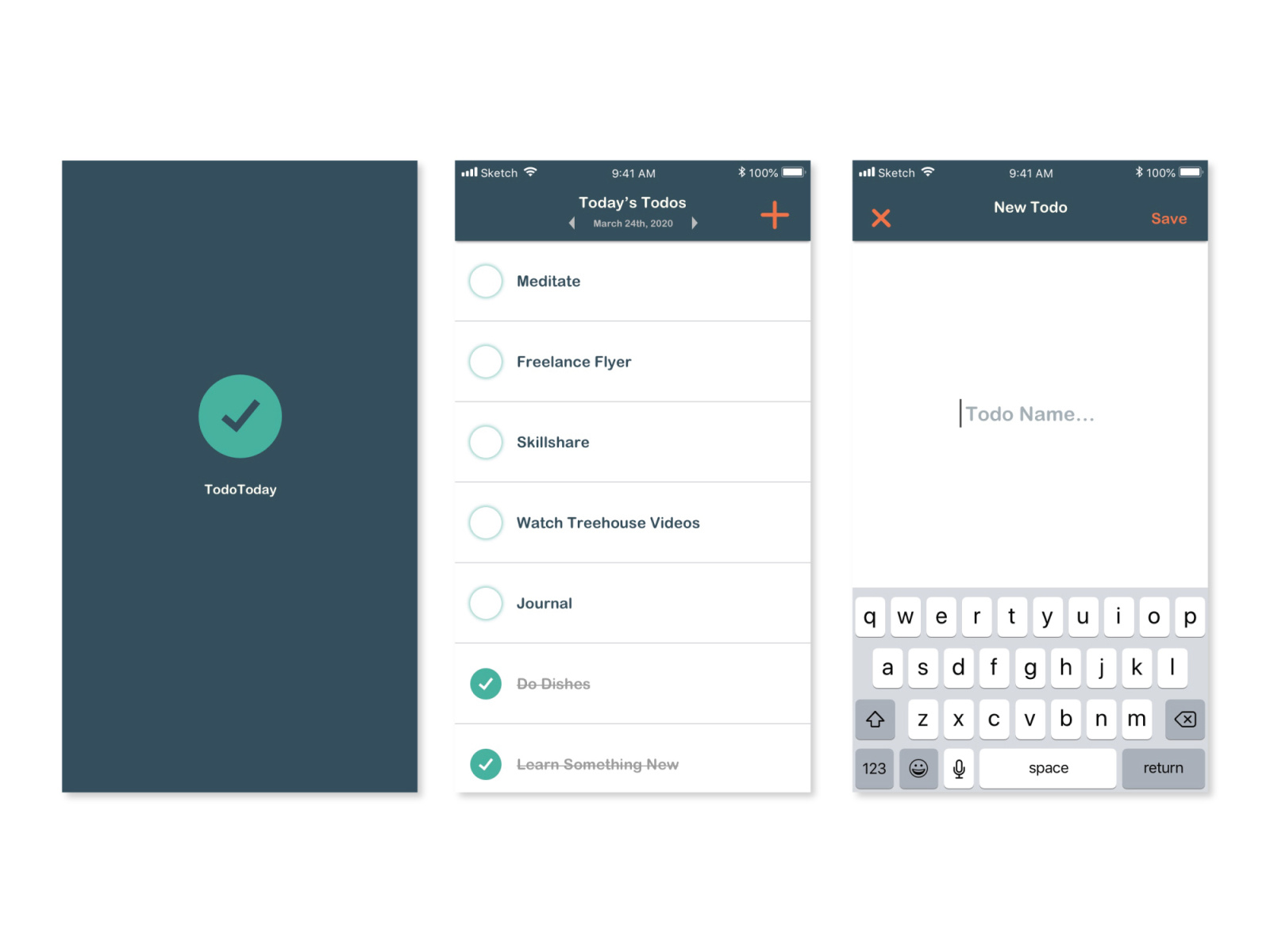 Simple Todo App By Megan Warnock On Dribbble