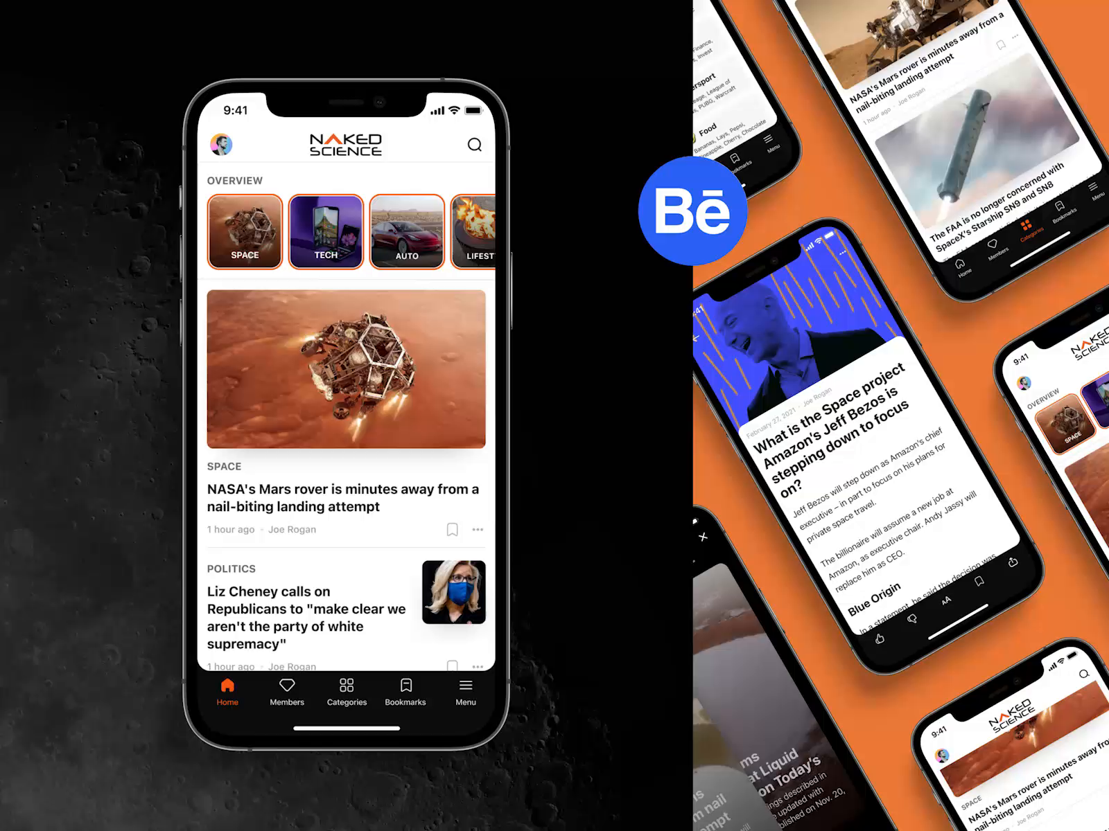 Skyur.app: Behance case by Roman Vasilev for Flatstudio on Dribbble