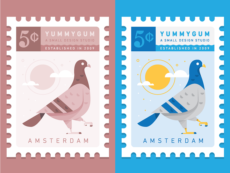 Yummygum Stamp by Nick Slater on Dribbble