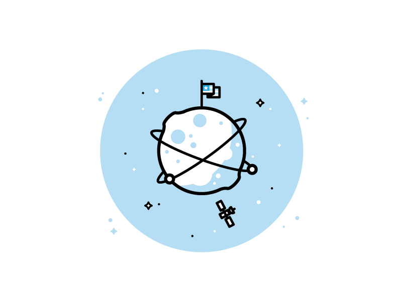Moon by Nick Slater on Dribbble