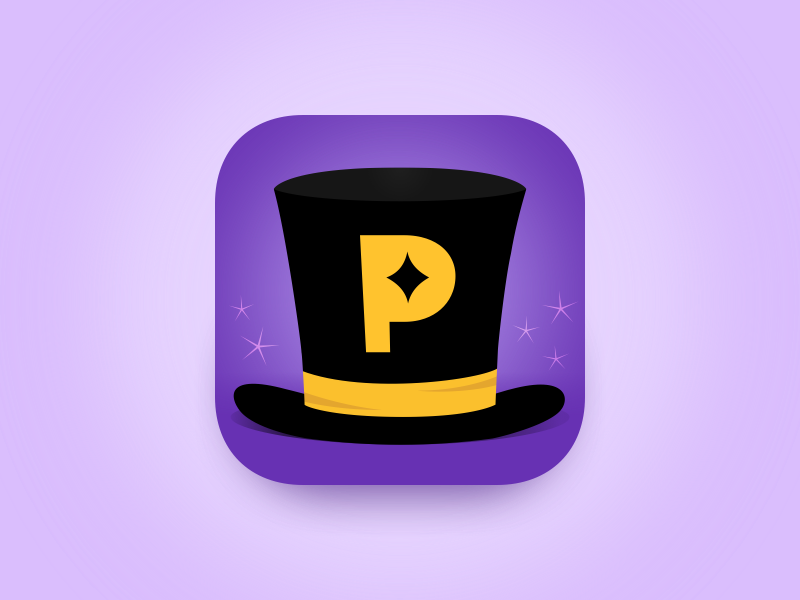 Presto! App icon by Marcos Porto on Dribbble