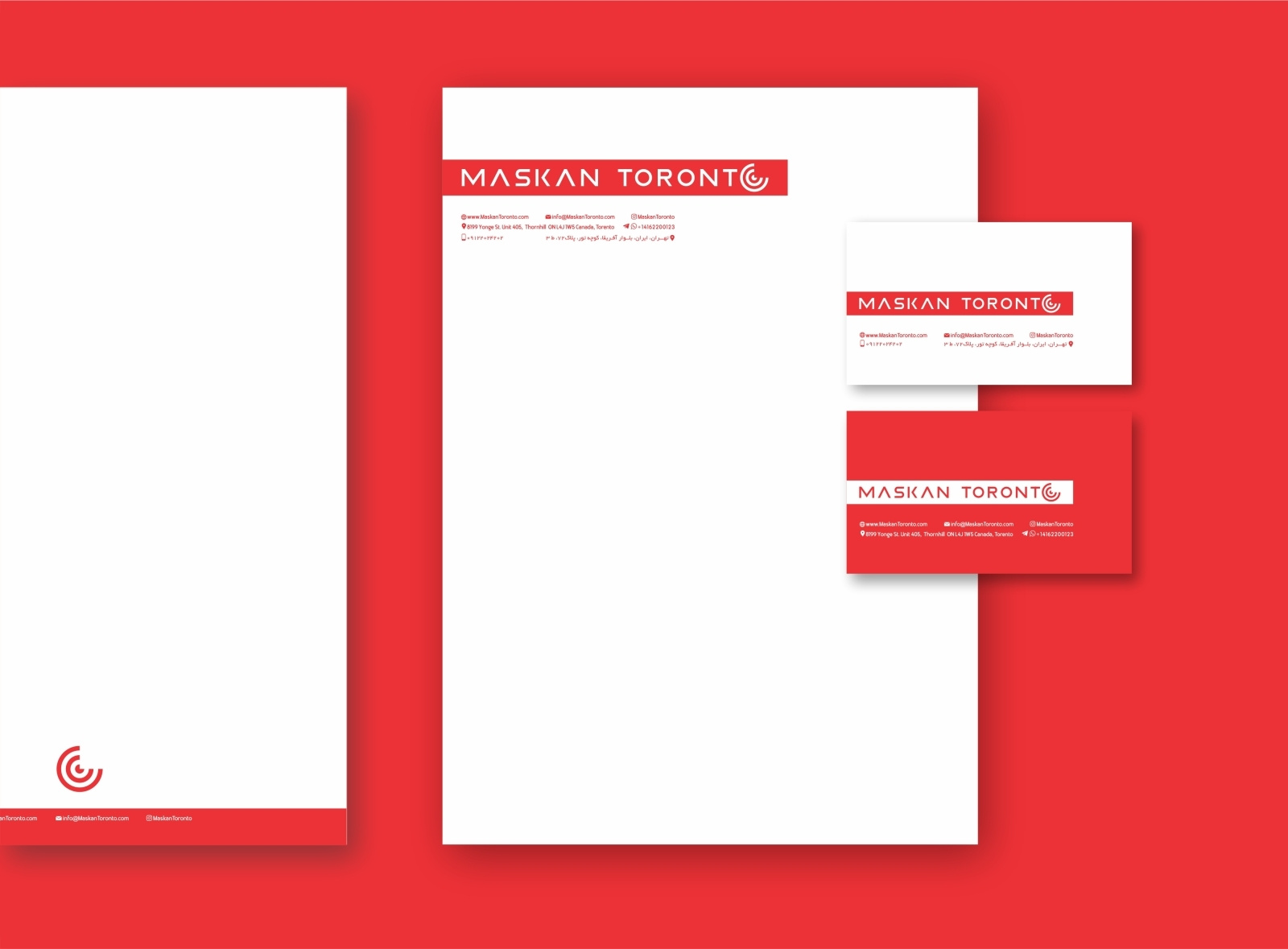 MASKAN TORONTO Brand Identity by Mahdieh Amini on Dribbble
