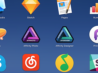Affinity / Icon Redesign by Magic Chen on Dribbble