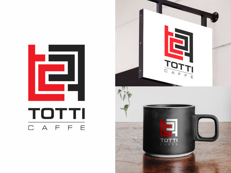 Totti Caffe by Oleksandr Shram on Dribbble