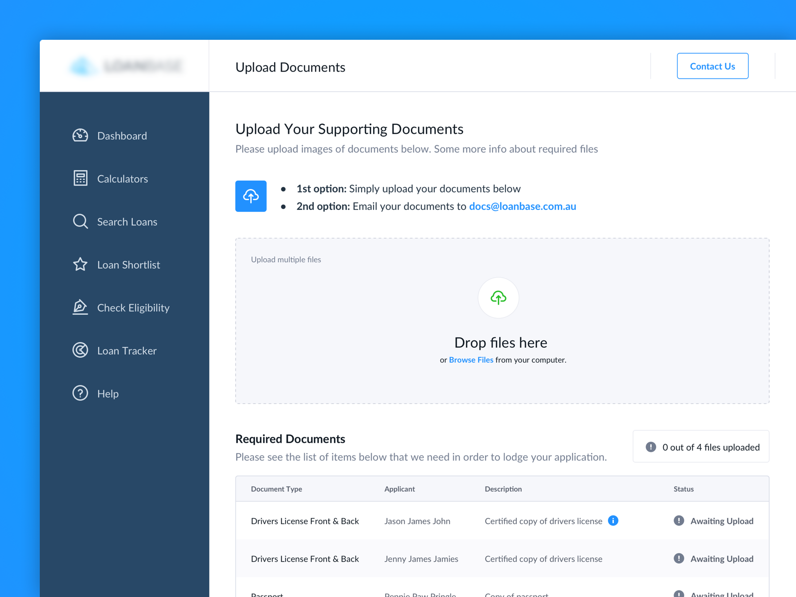 Document Uploader by Mateusz Dembek on Dribbble