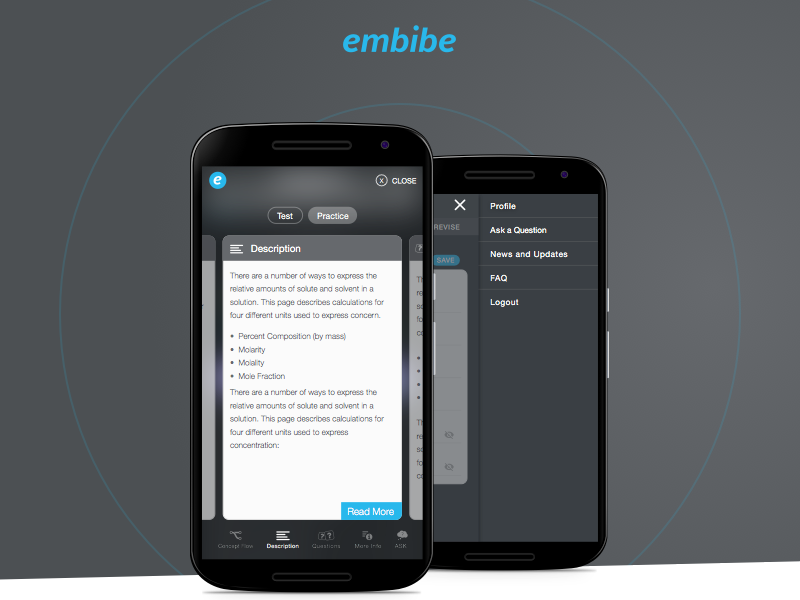 embibe mobile app by Jay Mistry on Dribbble