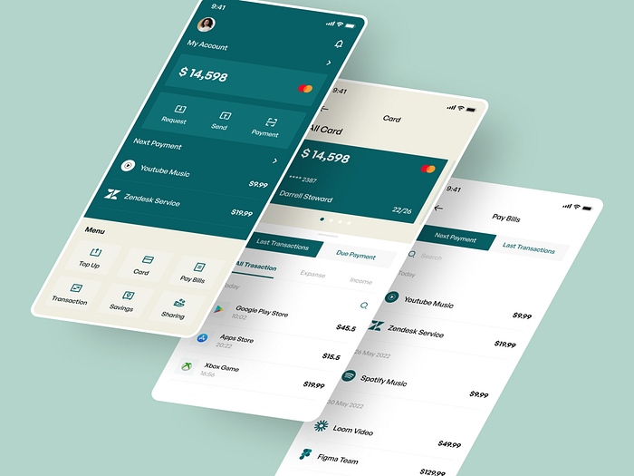 Finance - Payment App by Luky Erdiand 🦖 for Morva Labs on Dribbble
