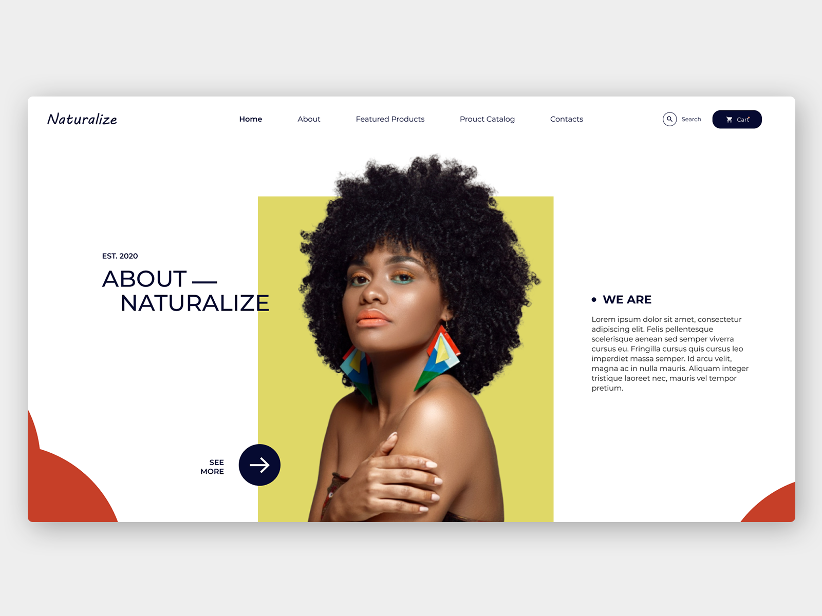 Naturalize by Marlon James on Dribbble