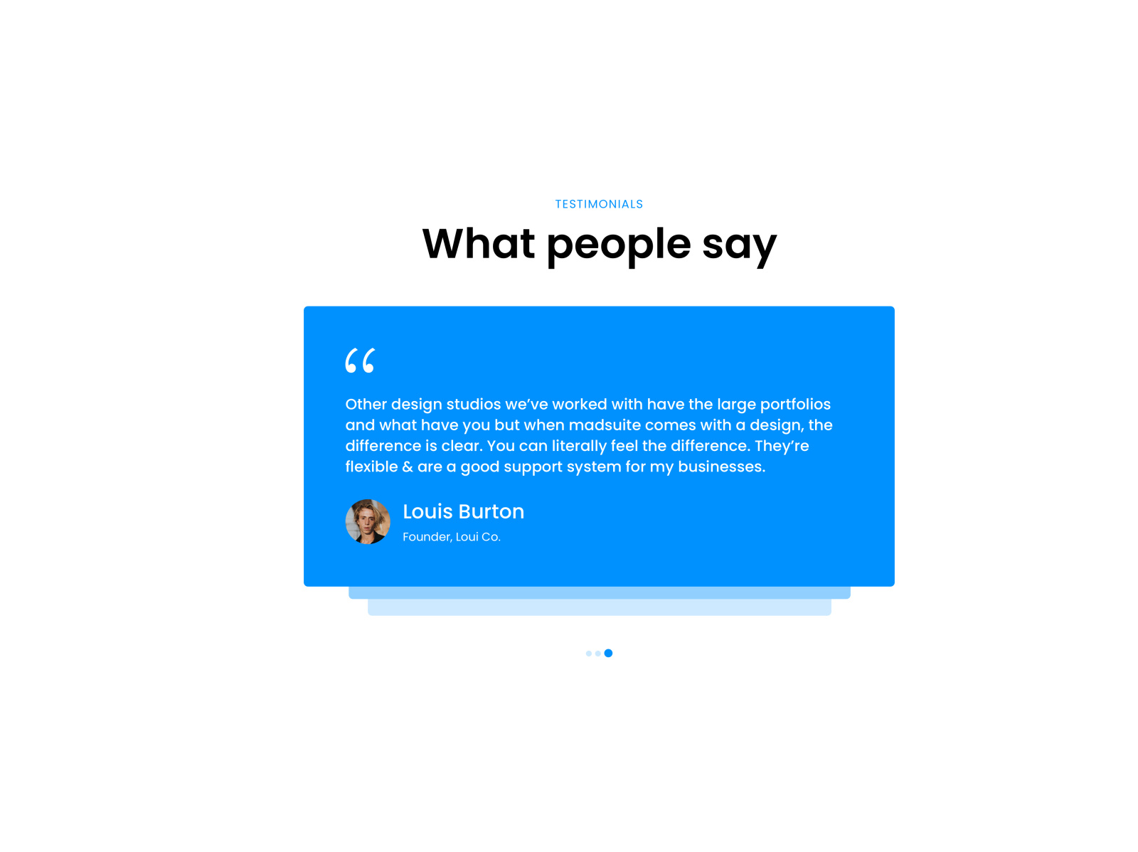 UI Component - Testimonial Card Design by Mba Uchenna on Dribbble