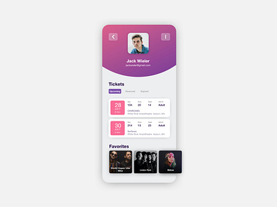 Concerto - Concert Events and Booking app by Dhanika Amarasekera on ...