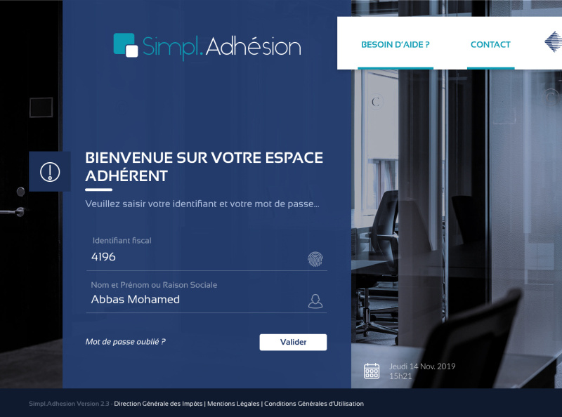 Authentification Page UI UX by Ilyas Baba on Dribbble