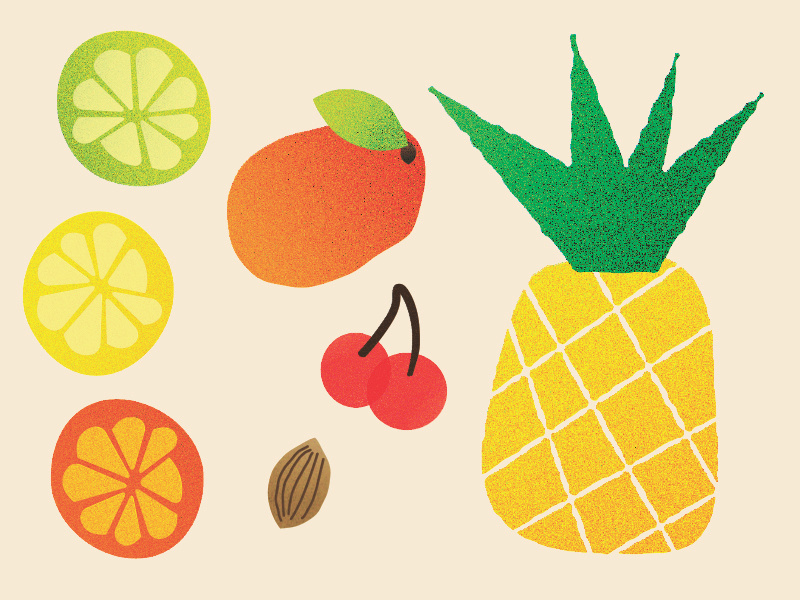 Fruits by Casey Rogers on Dribbble