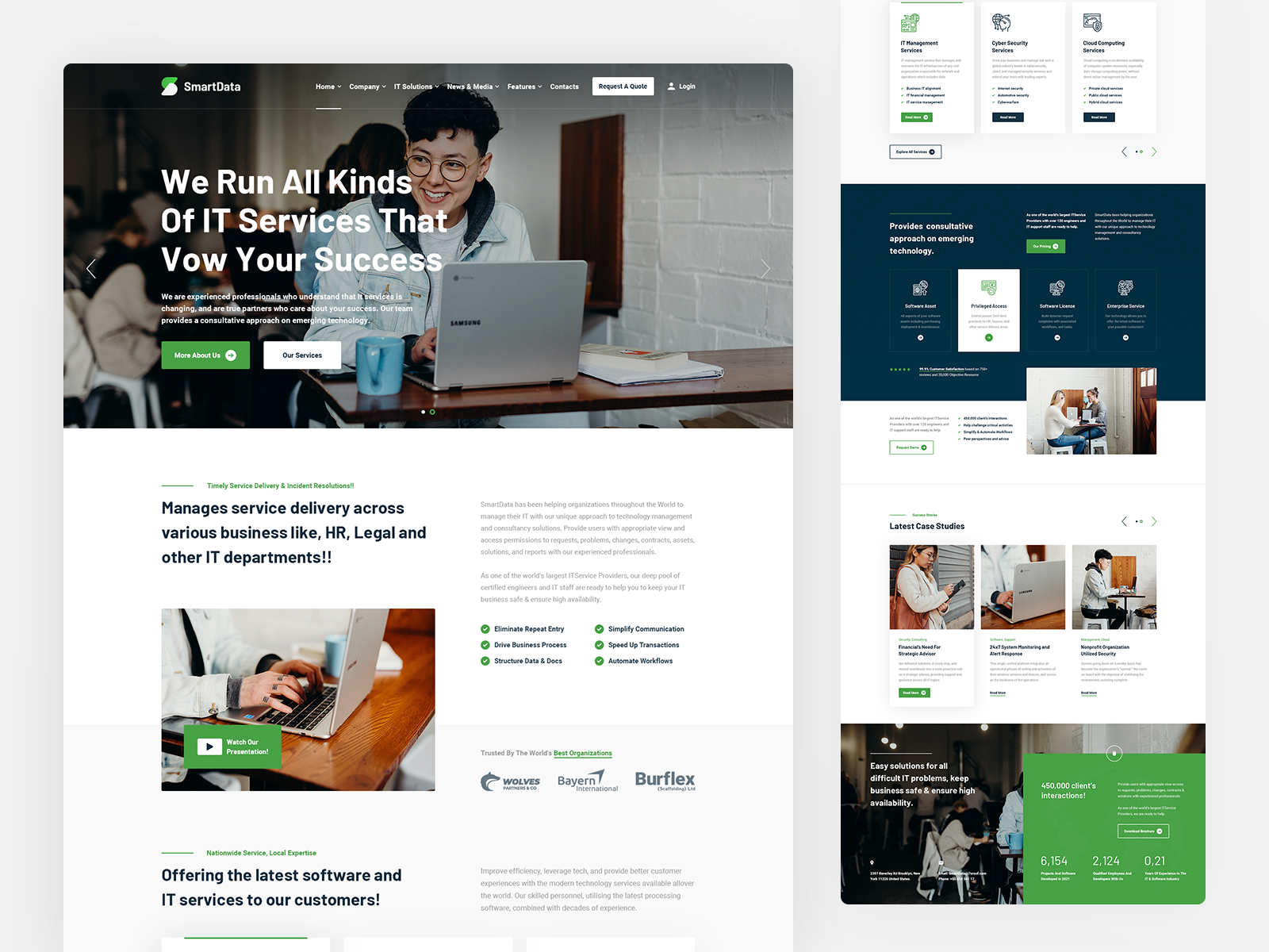 Smartdata IT Solutions by Mahmoud Baghagho on Dribbble