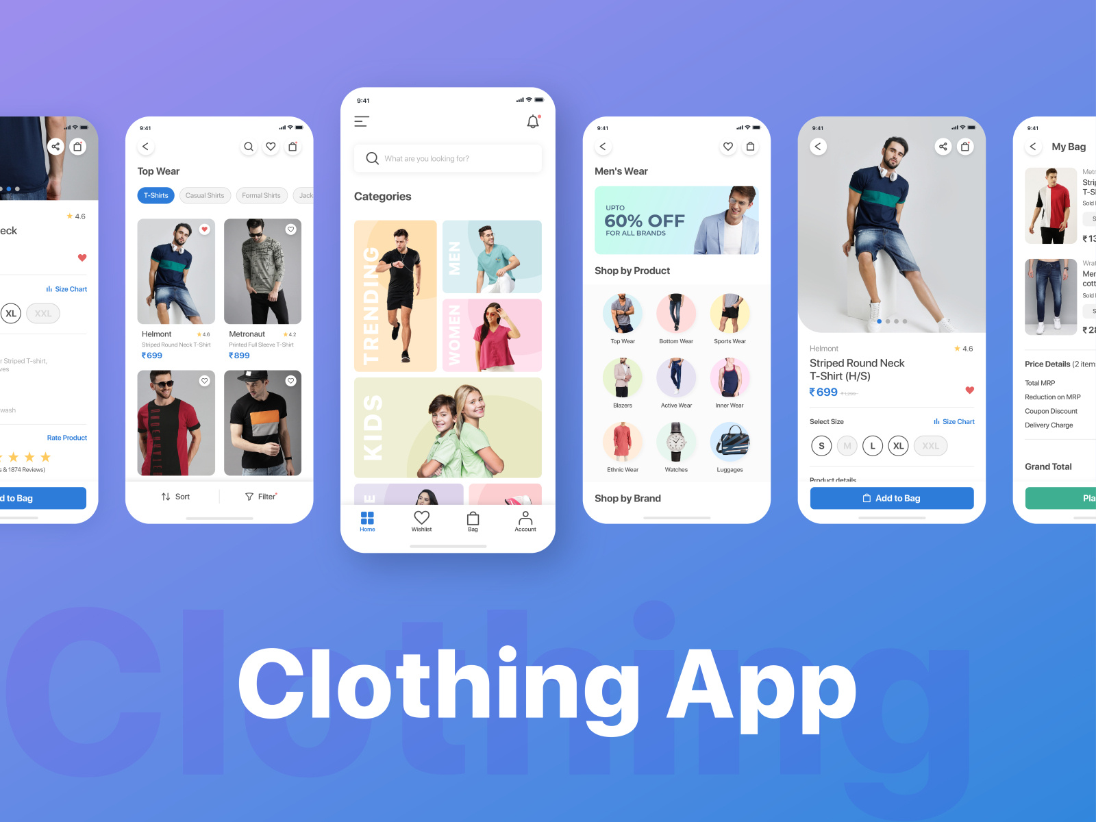 Clothing App by Soorya ST on Dribbble
