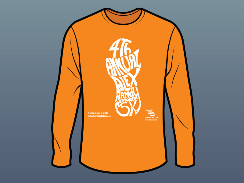 Project Alex T Shirt 2012 by grace julian murthy on Dribbble