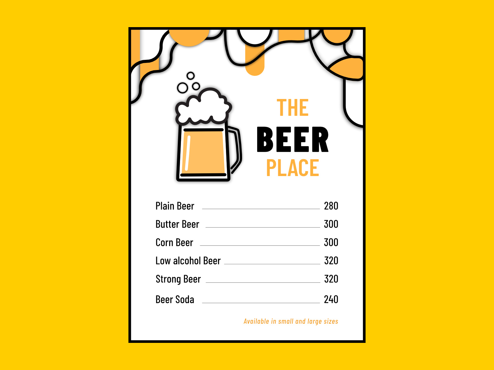 Menu Design by Dixita Ganatra on Dribbble