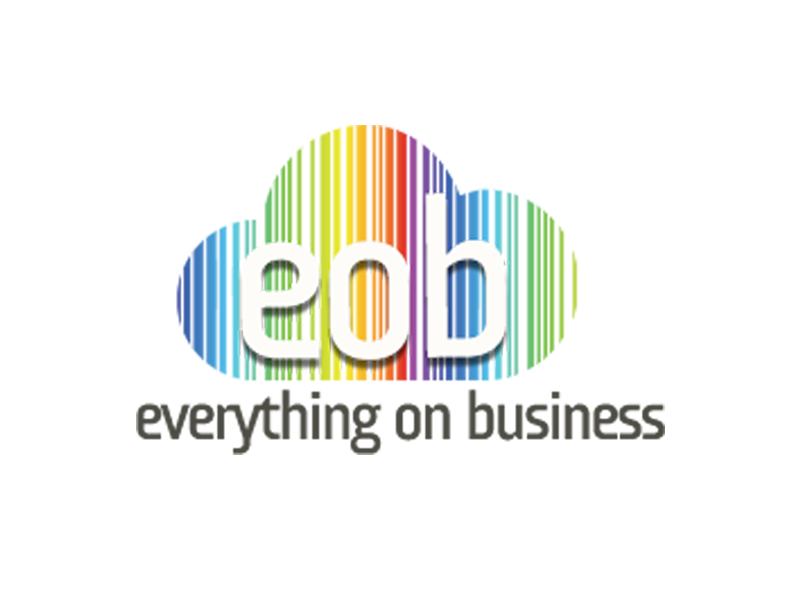 Logo Creative Version for eob Cloud Business Solutions by Libin ...