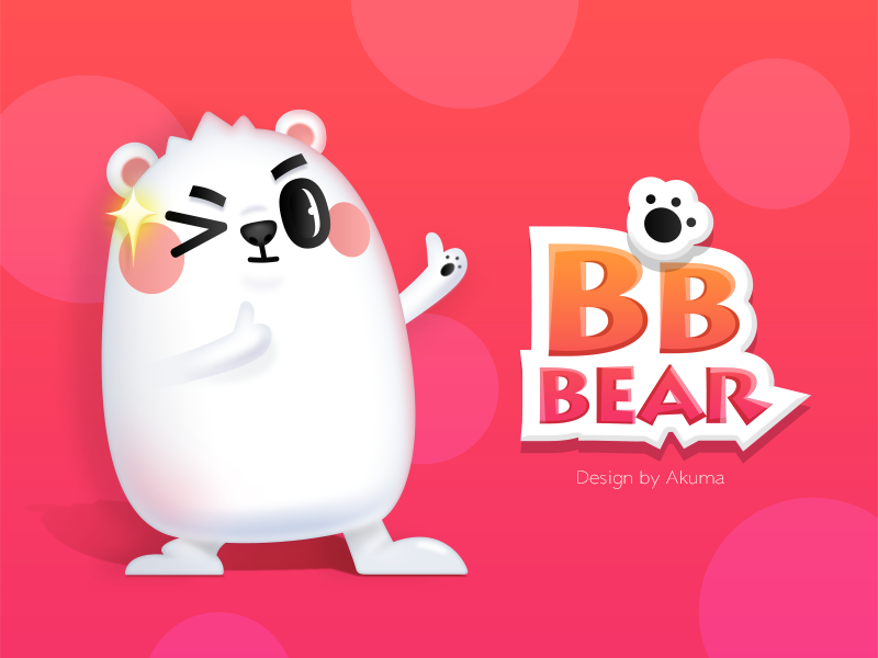 BBBEAR-polar bear by Akuma on Dribbble